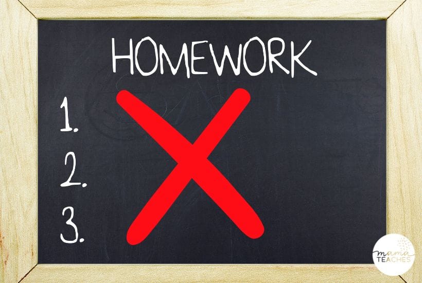 Pros and Cons of a No Homework Policy - Mama Teaches